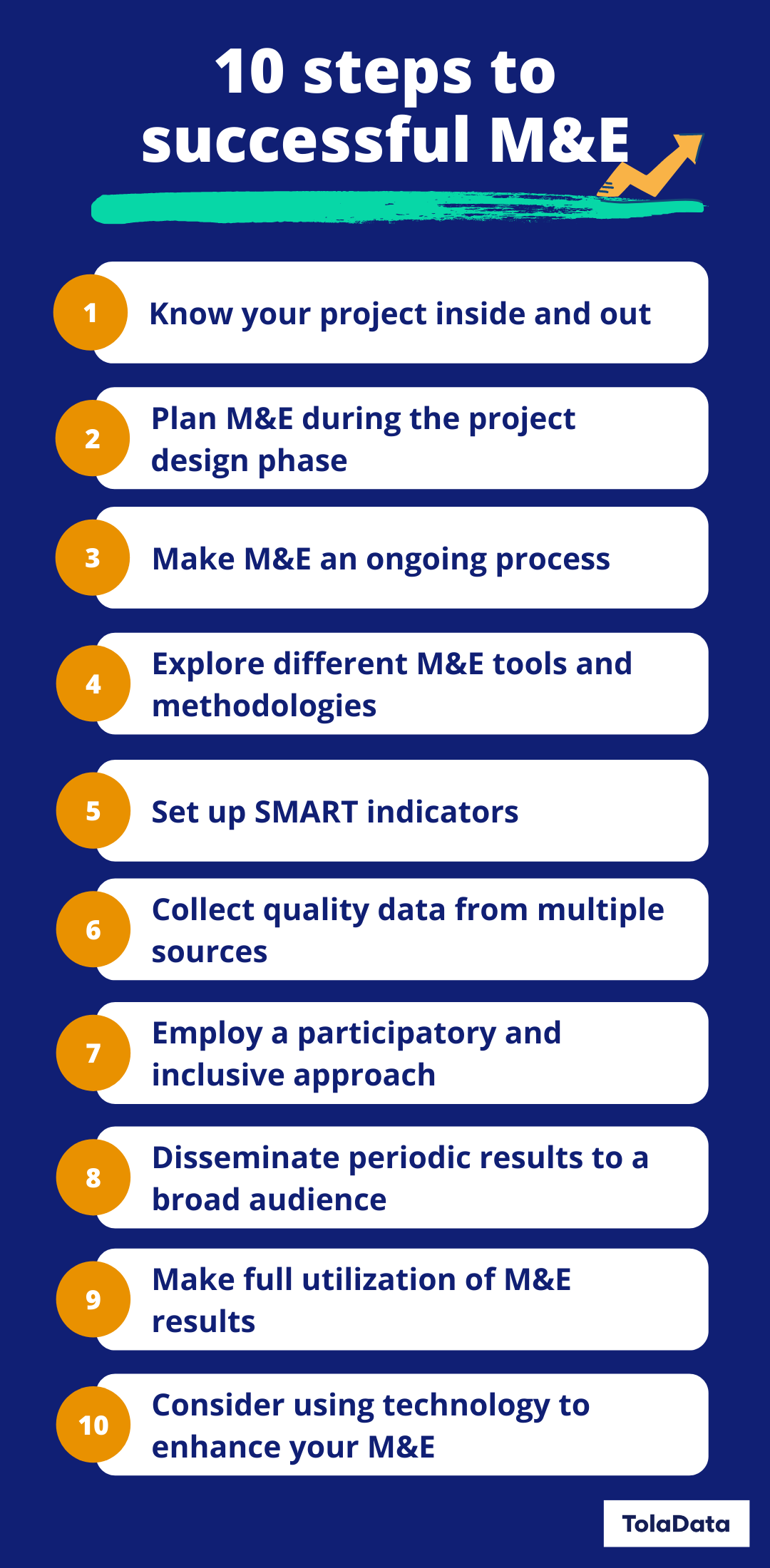 10 steps to successful M&E - TolaData