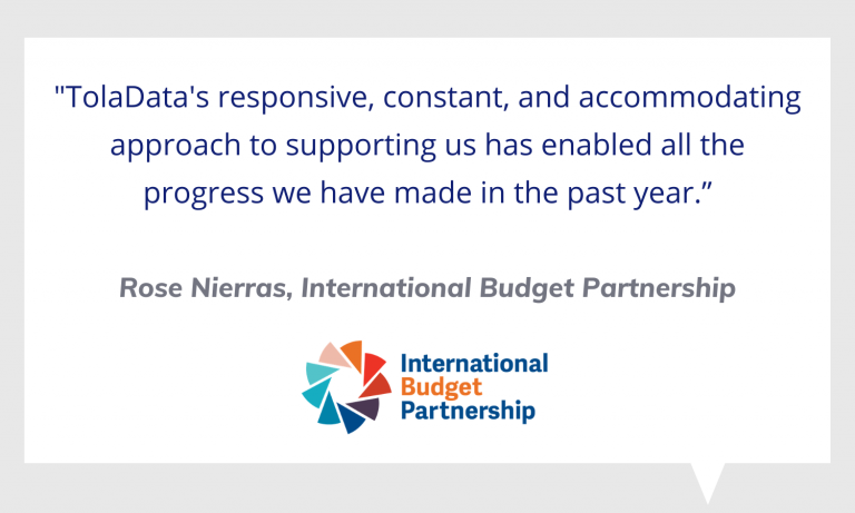 TolaData | Monitoring & Evaluation Software for Organisations