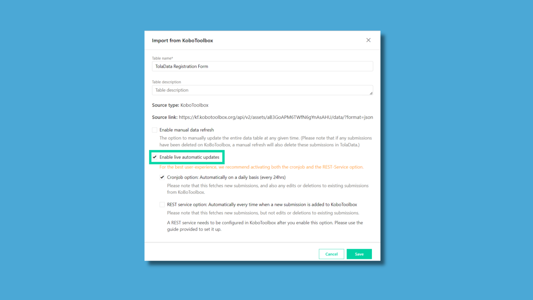 Automating M&E Workflows with KoboToolbox & TolaData